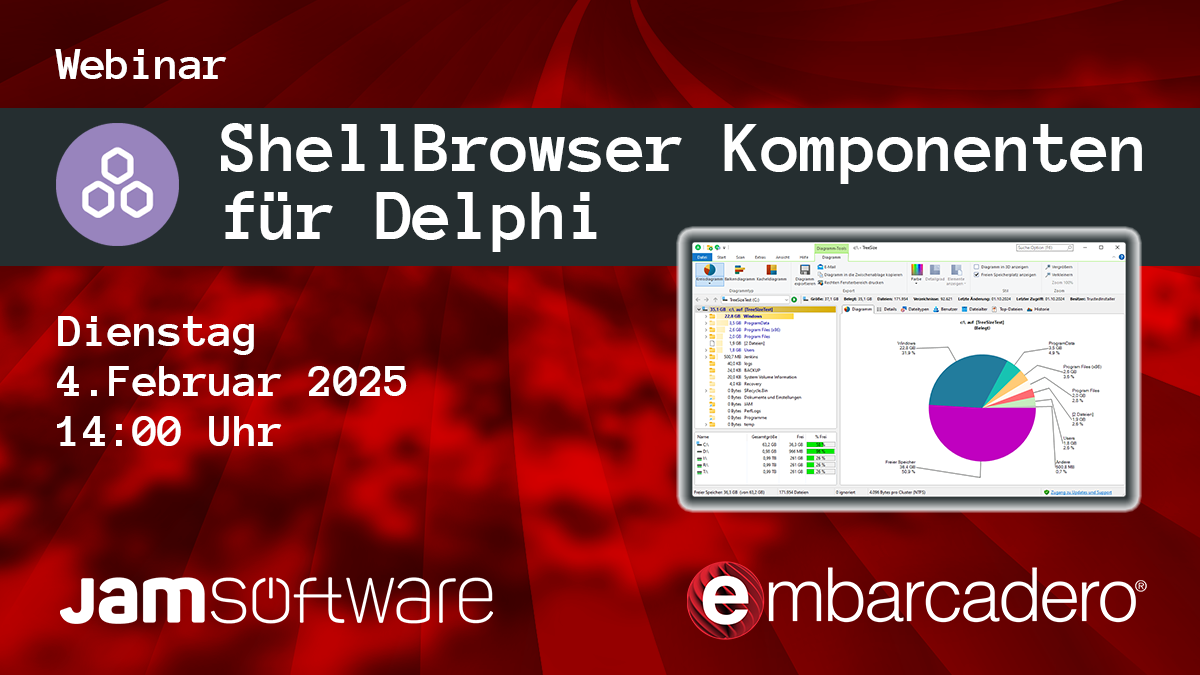 Embarcadero Webinar: ShellBrowser Komponenten für Delphi